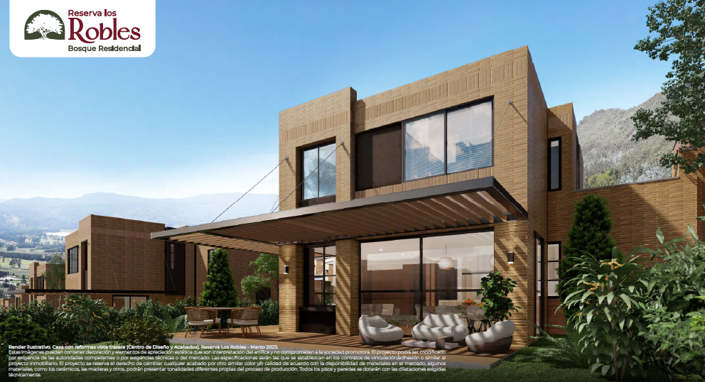 Proyecto Reserva los Robles casas y lotes campestres en Cajica